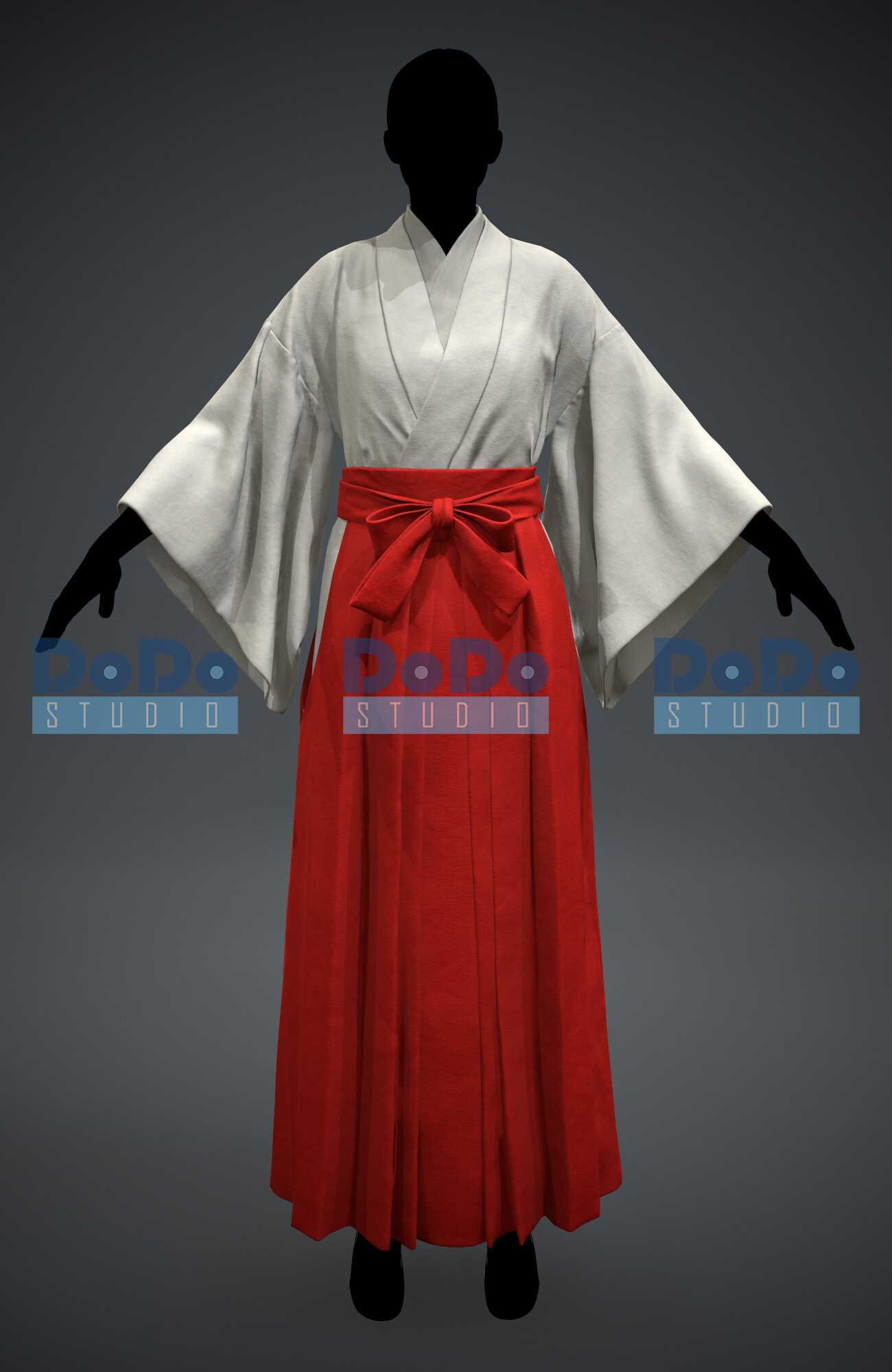 ArtStation - Realistic style, costume production, Japanese traditional ...