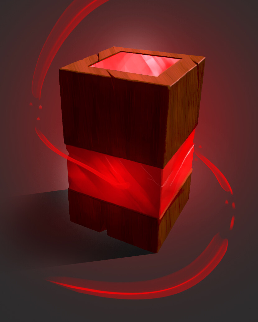 ArtStation - Fire crystal