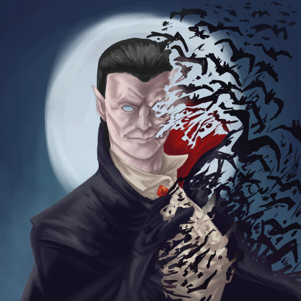 ArtStation - Vampire Portrait