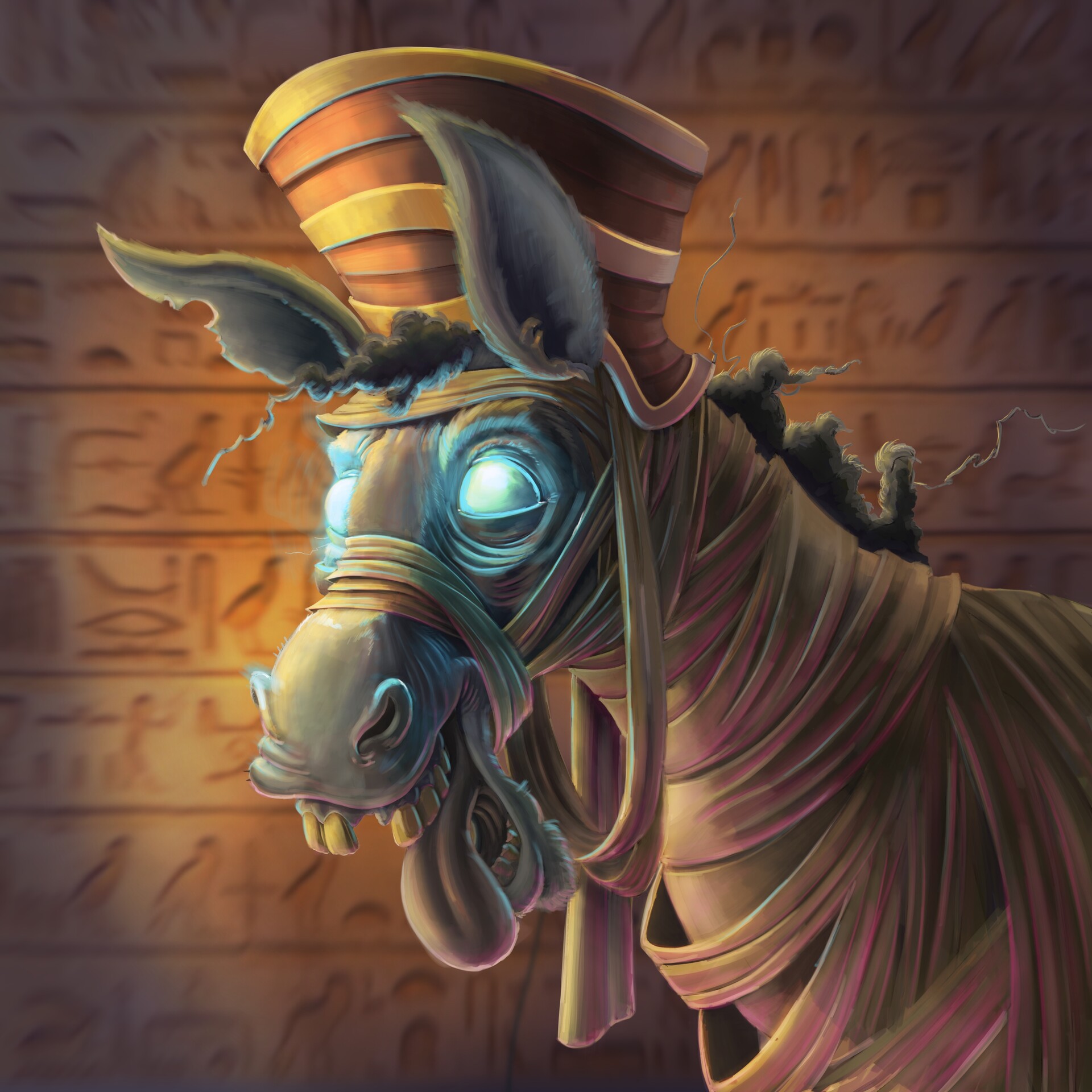 ArtStation - Mummy Donkey
