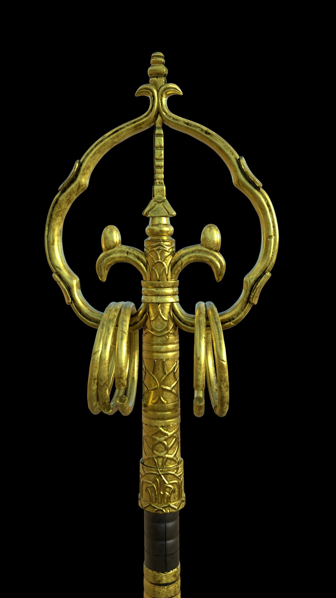 Yousef Alhourani - Khakkhara (Monks Staff)