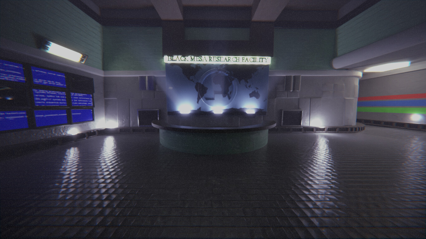 ArtStation - HL1 Black Mesa Reception