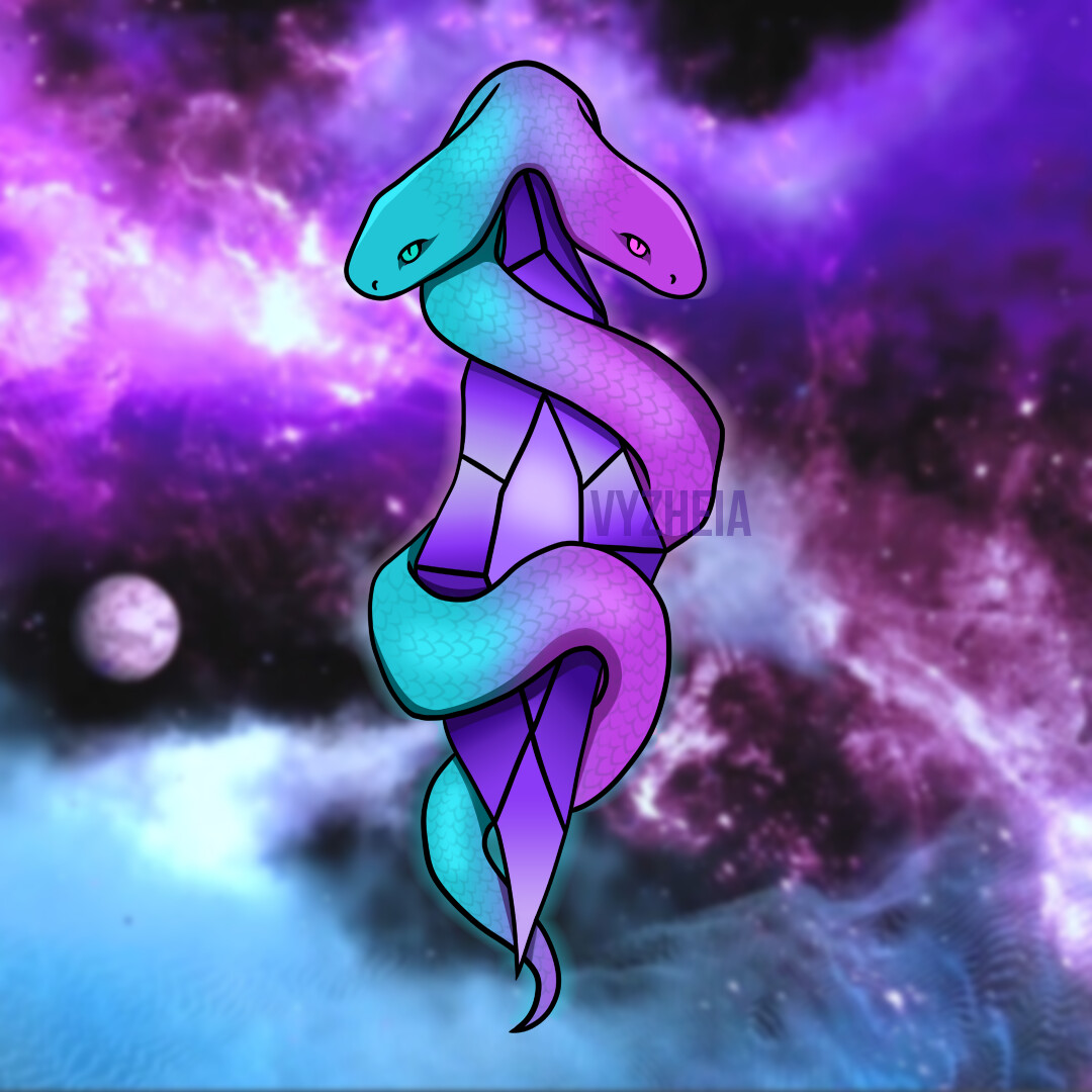 ArtStation - Two Headed Snake