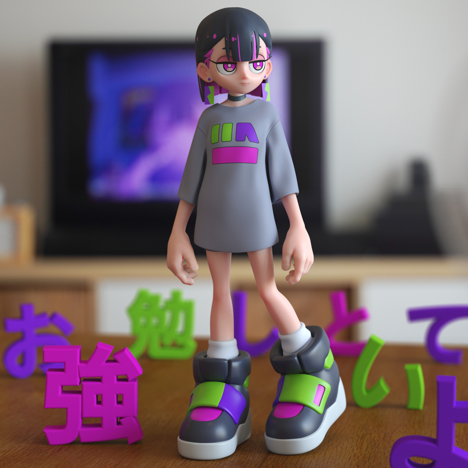 Oha Dan - ZUTOMAYO - STUDY ME - Fanart