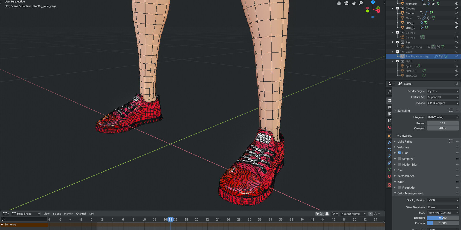 Phong Ly - Rigged - Stylized Character Girl - Sarah - Blender Cycles ...