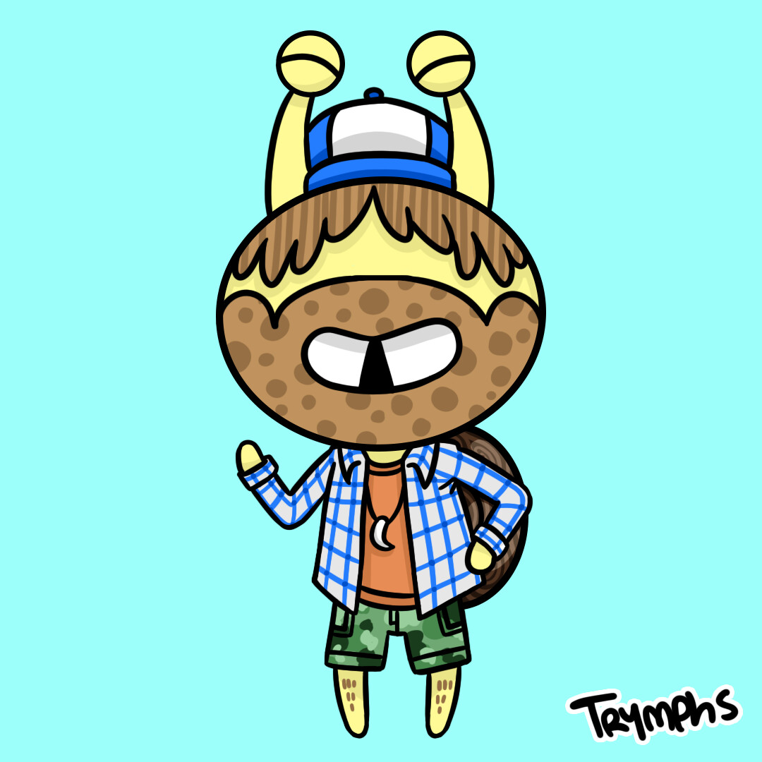 Cam Vickers - Animal Crossing - Snail Villagers