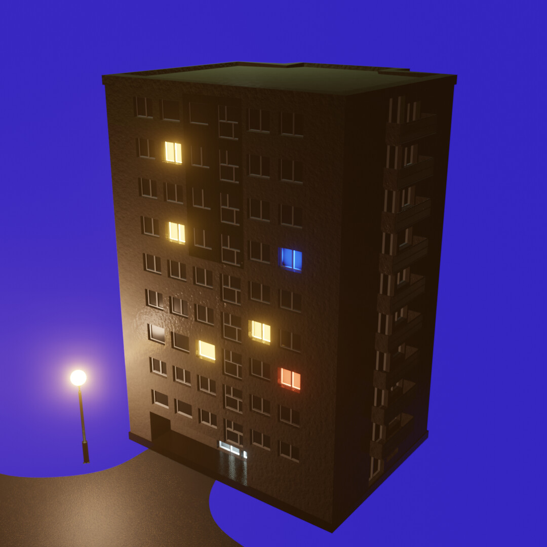 ArtStation - Simple Building [ENVIRONMENT]
