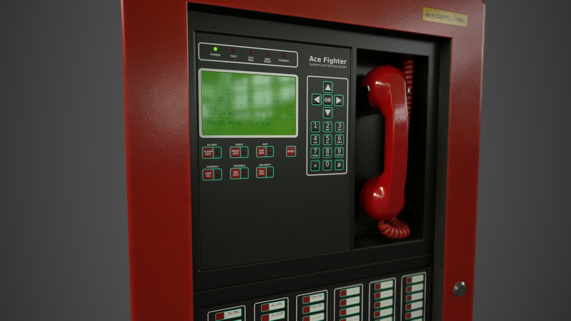 ArtStation - Fire Alarm Control Panel