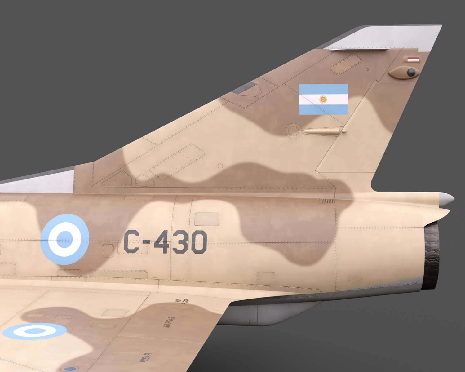 Westfield 3d - Mirage 5P Fuerza Aerea Argentina