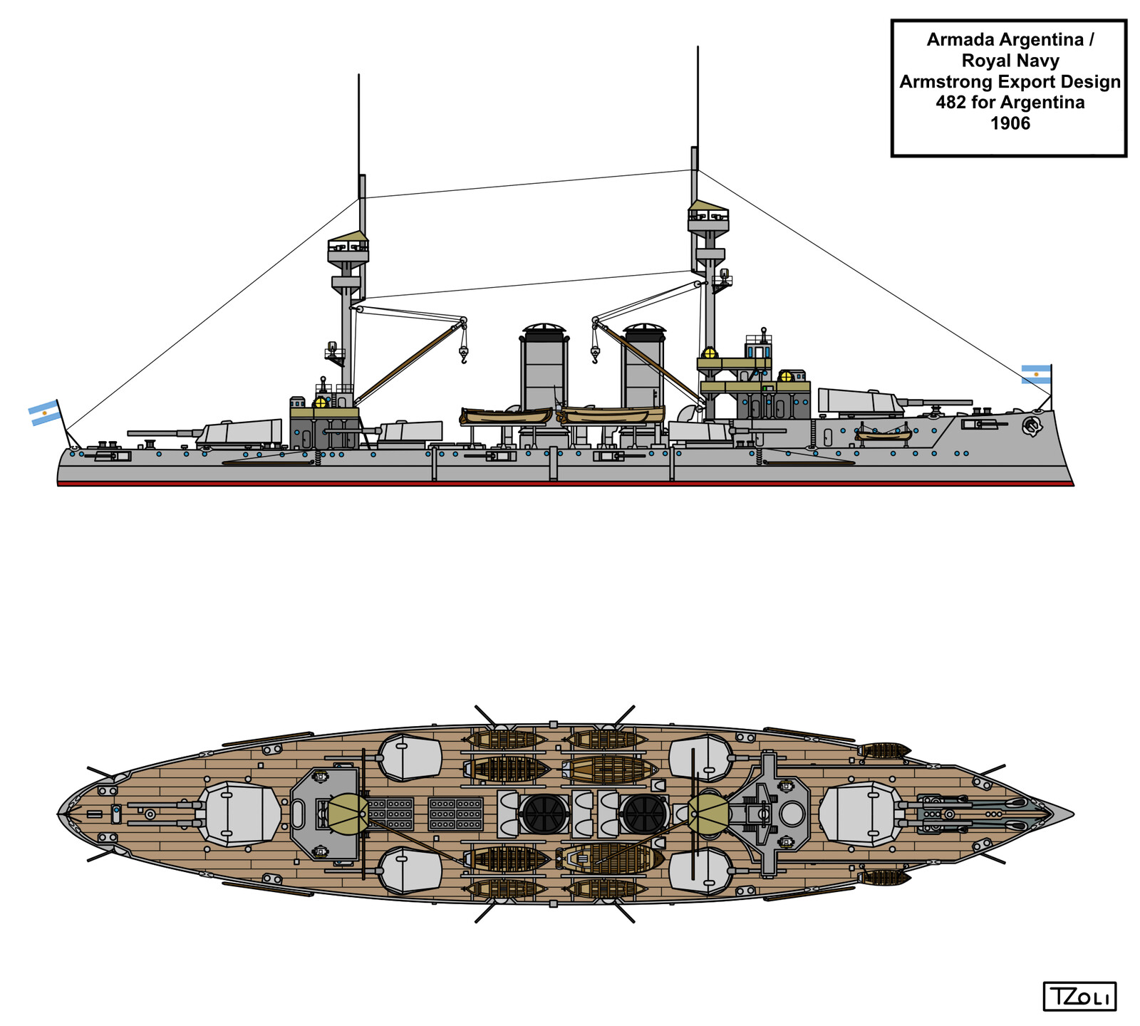 Takács Zoltán - TZoli - Armstrong Export Design 482 for Argentina