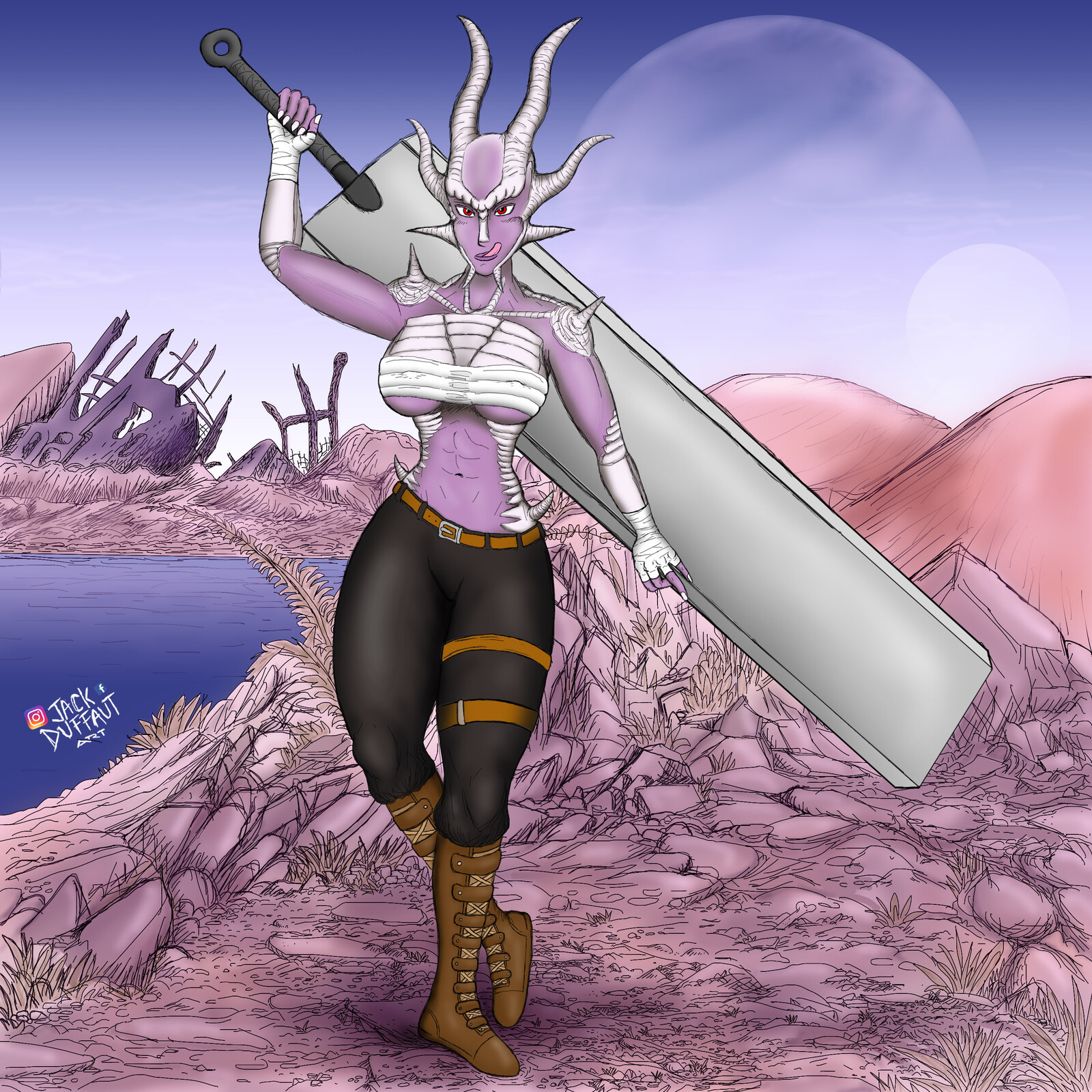 Jack Duffaut - Shek Kenshi Fanart