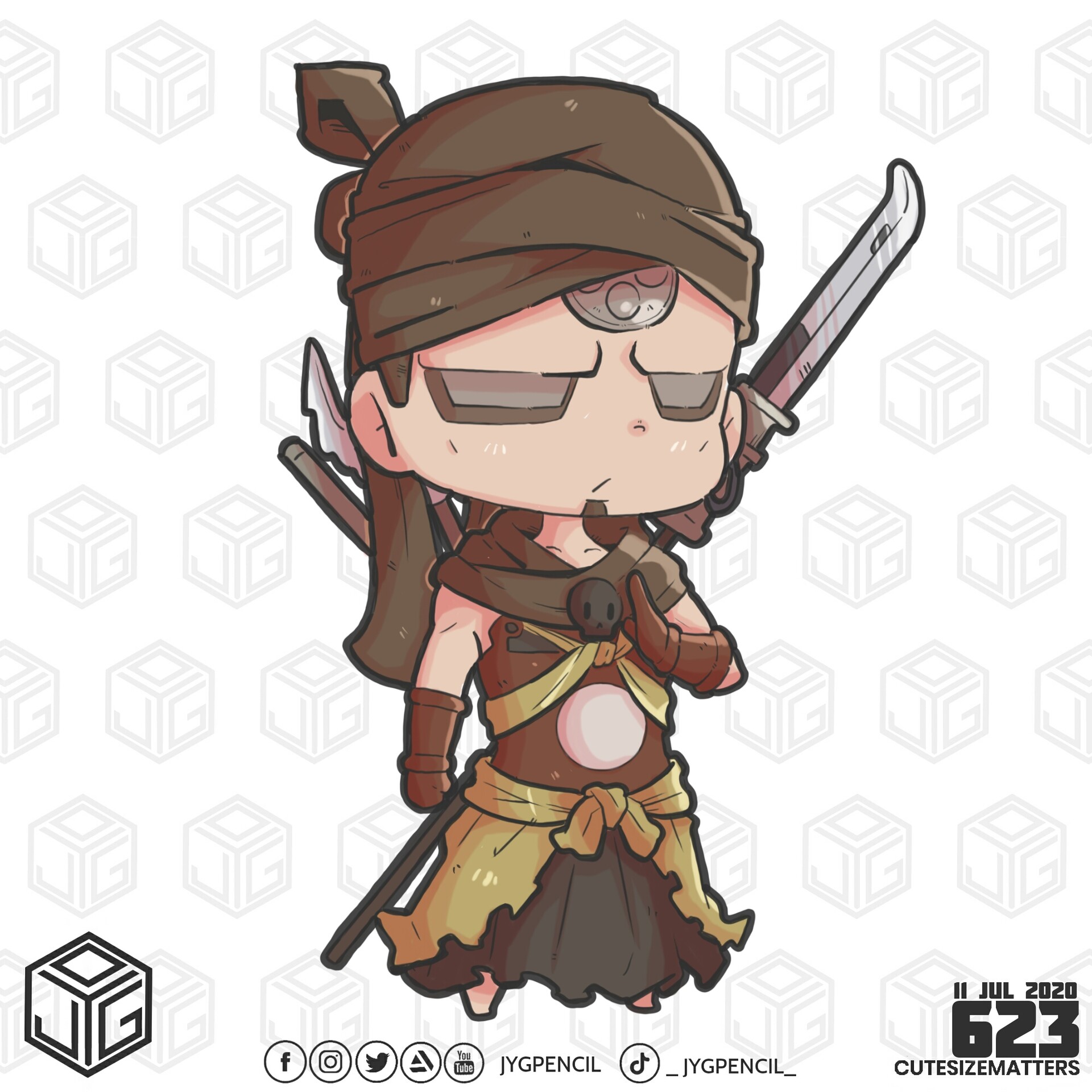 ArtStation - 623: Musashibou Benkei [FGO]