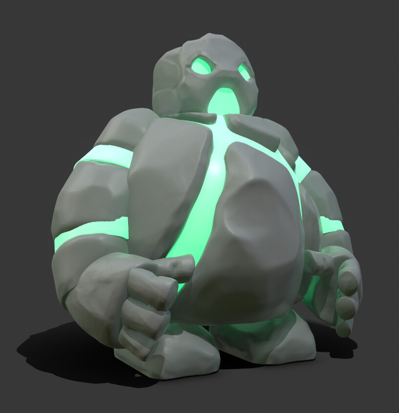 ArtStation - Stone Golem