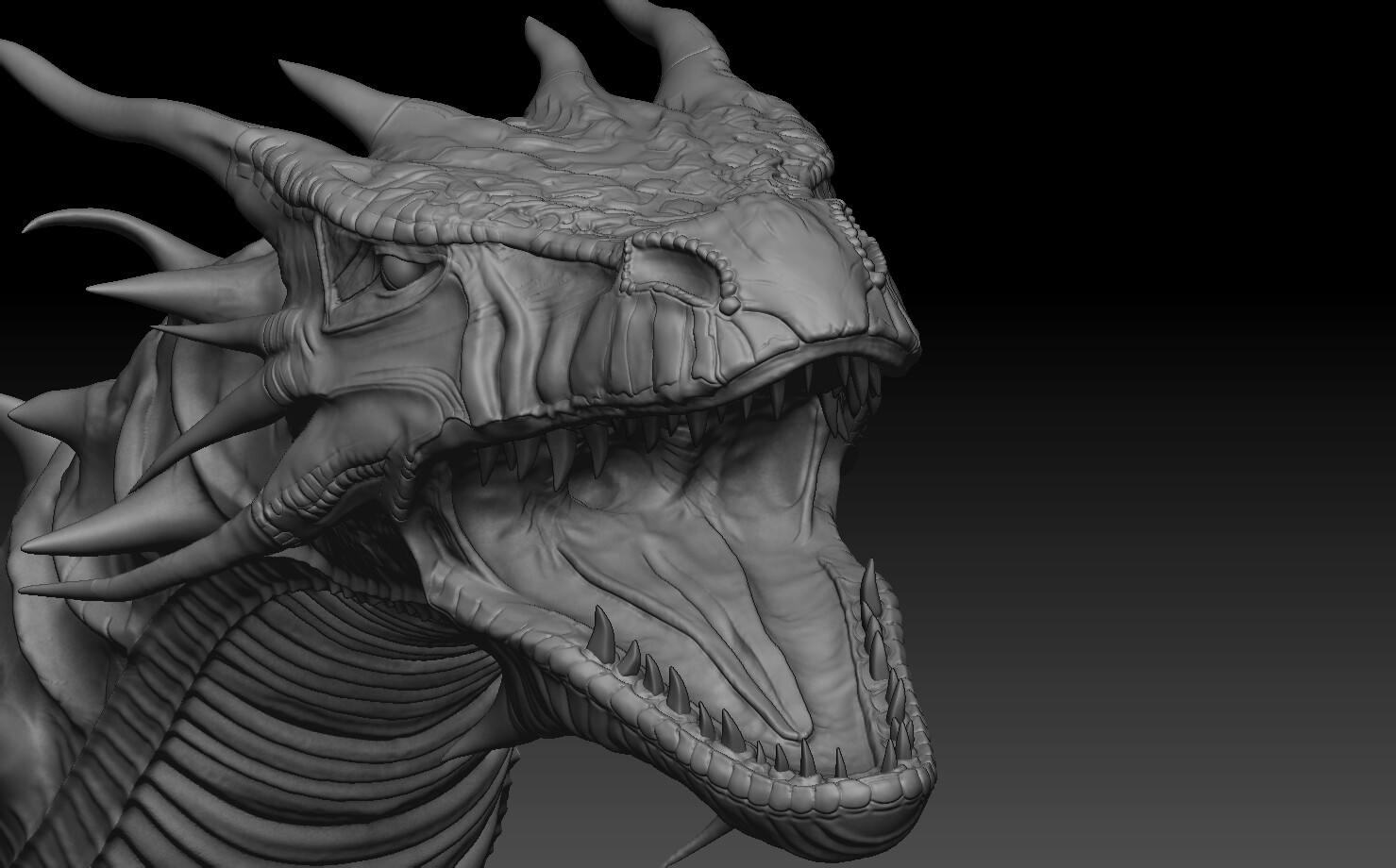 ArtStation - Dragon Head #3