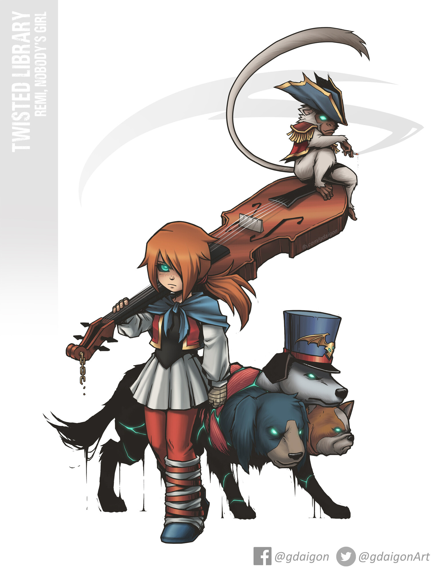 Geoffrey Daigon - TWISTED LIBRARY: Remi, Nobody's Girl