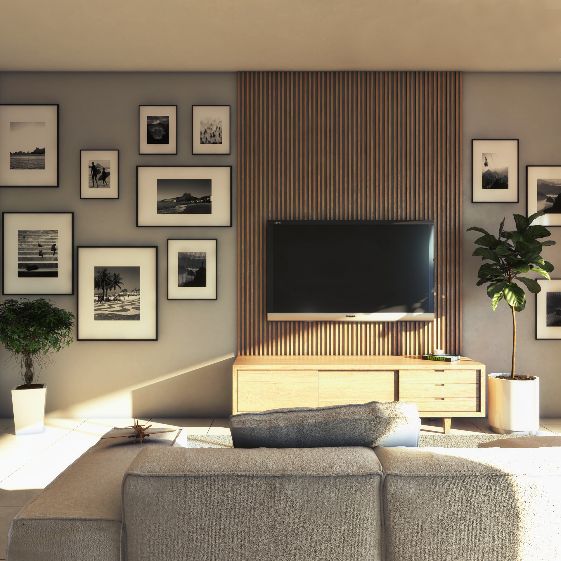 ArtStation - CGI - SUNSET HOUSE