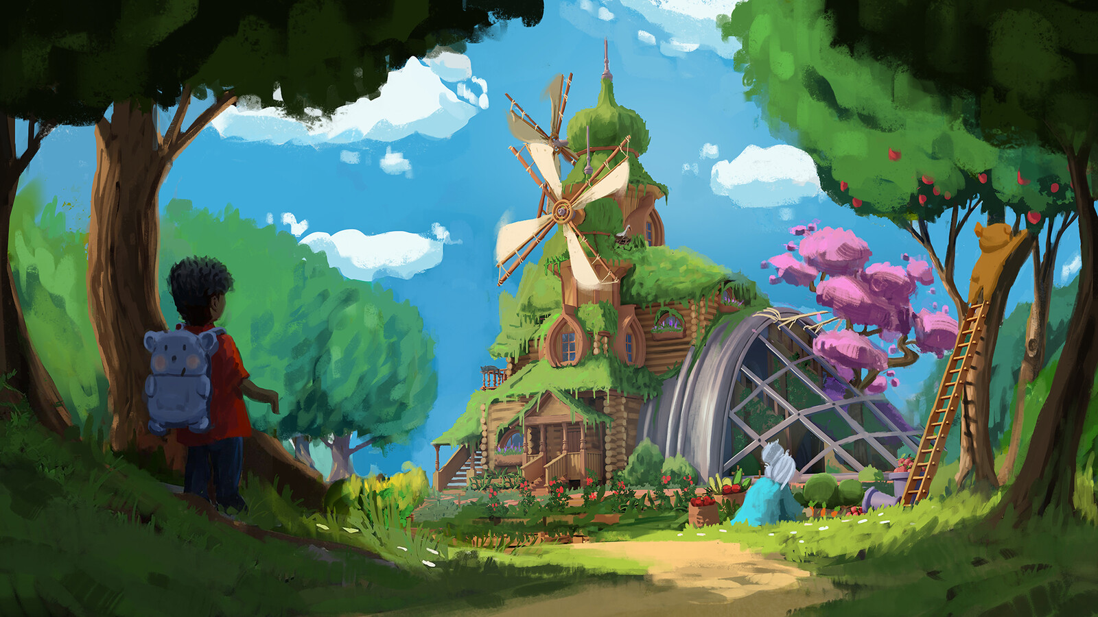 Jacob Claussen - Lightbox Expo: Box of Mystery Environment Design Exterior