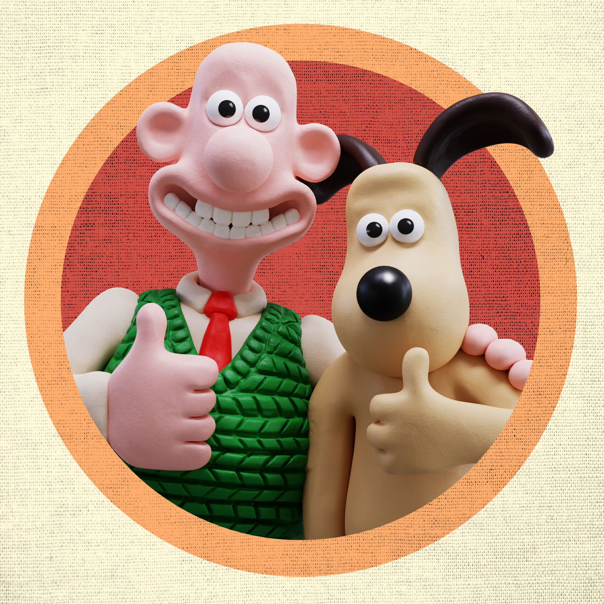 Ryan King - Wallace and Gromit (Fan Art Sculpt)