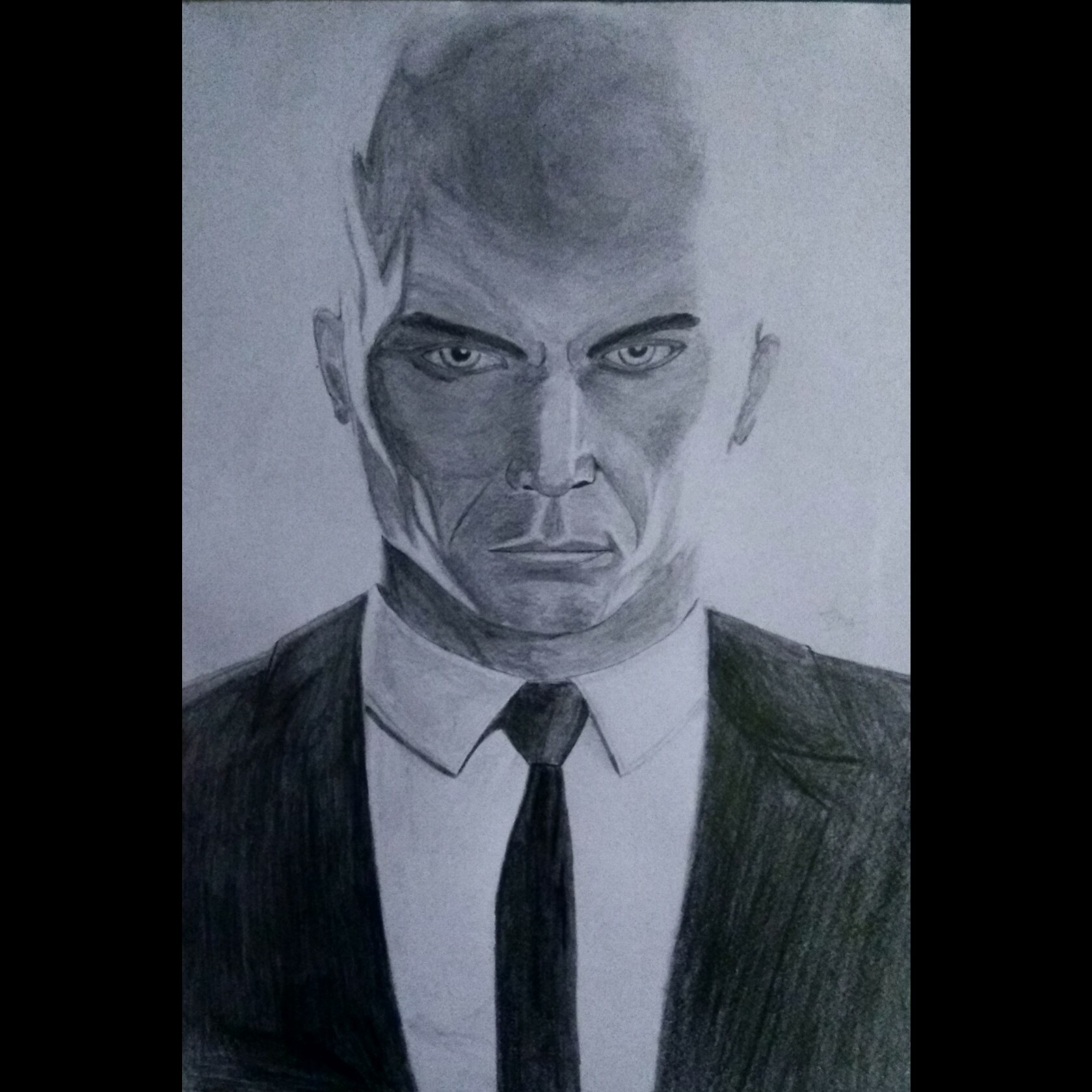 ArtStation - Agent 47 (portrait Study 2018)