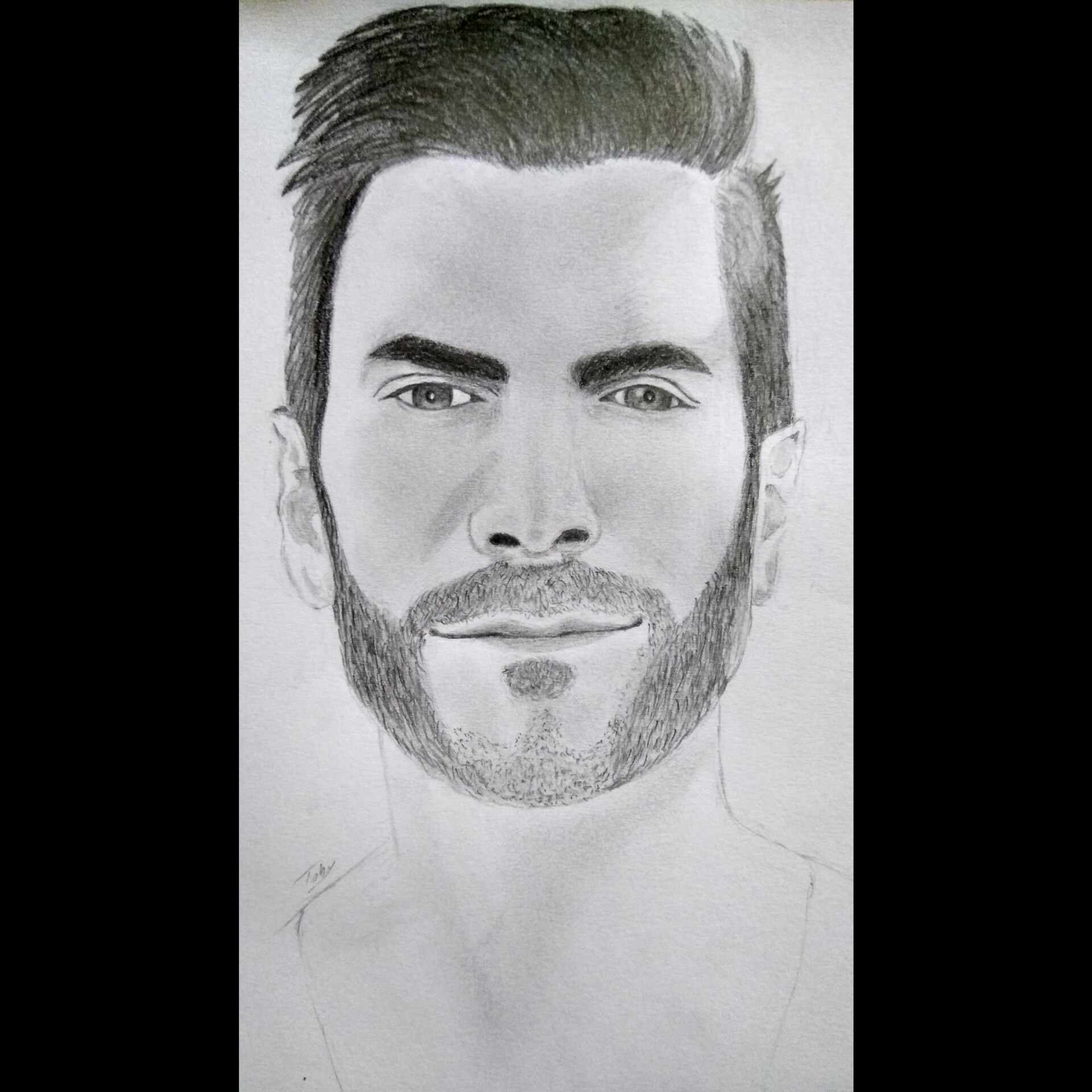 ArtStation - Wes Bentley (Portrait Study 2018)