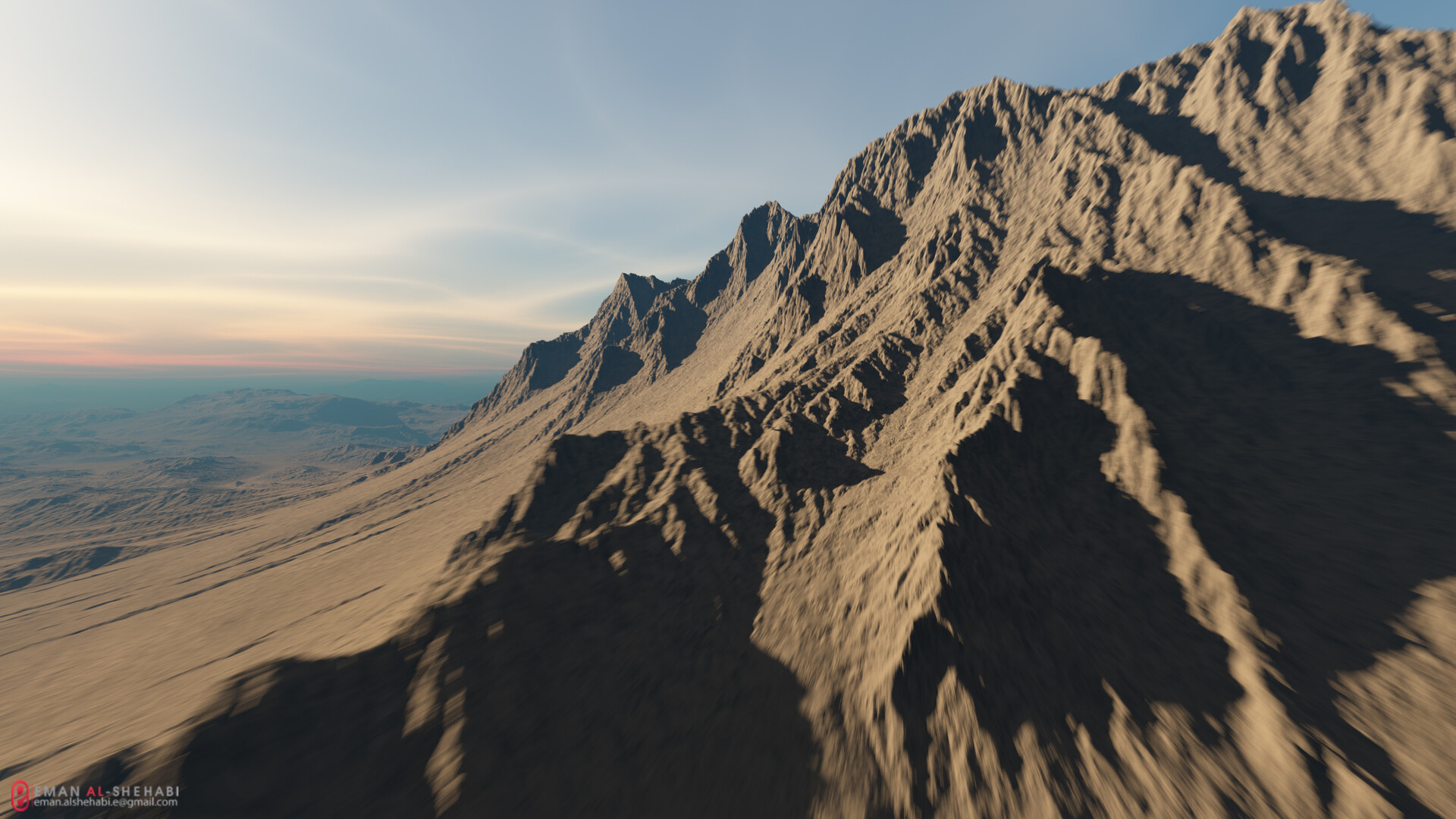 ArtStation - Speed Matte Painting Mountain test
