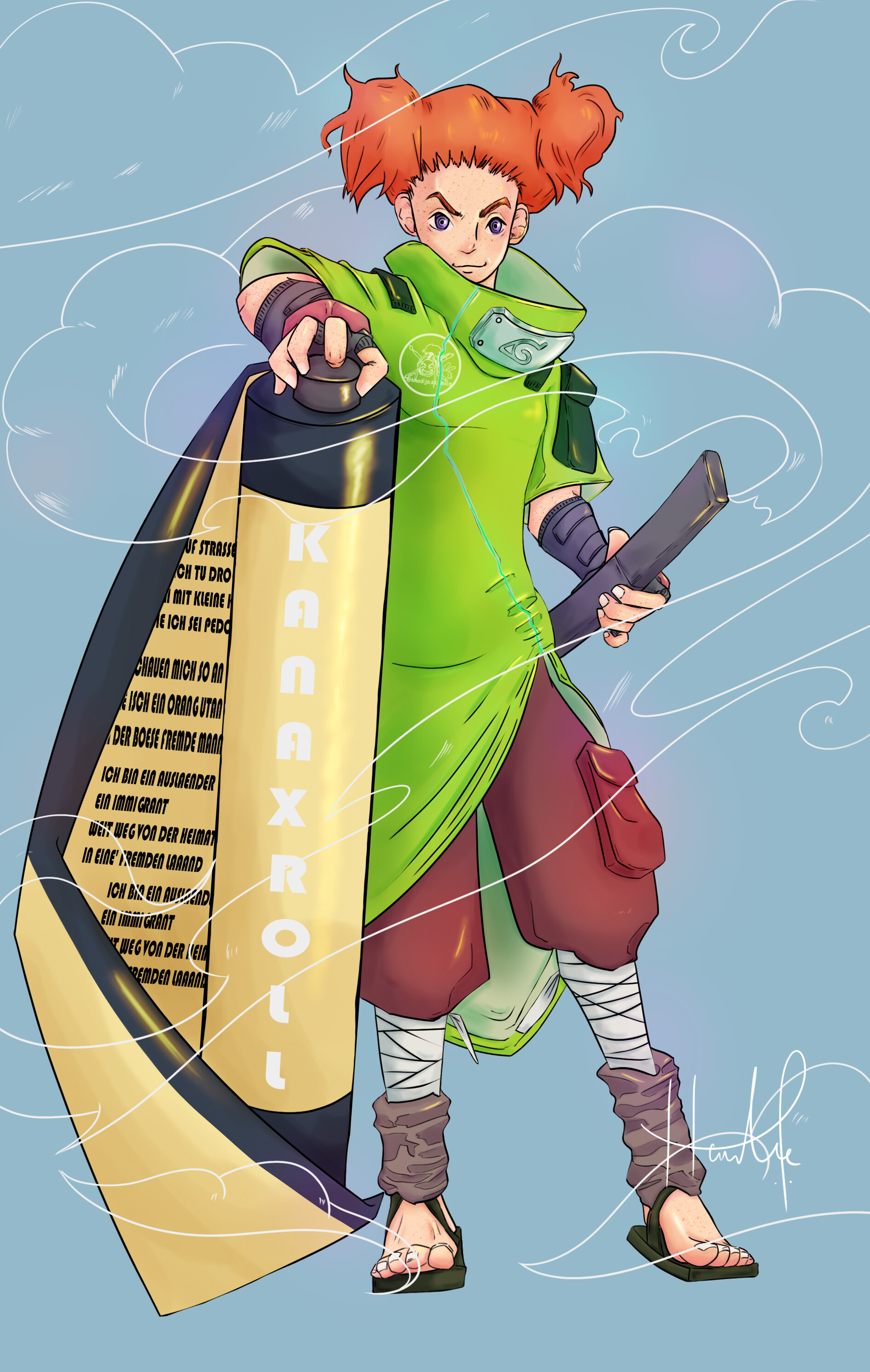 ArtStation - Minnie The Konoha Kunoichi