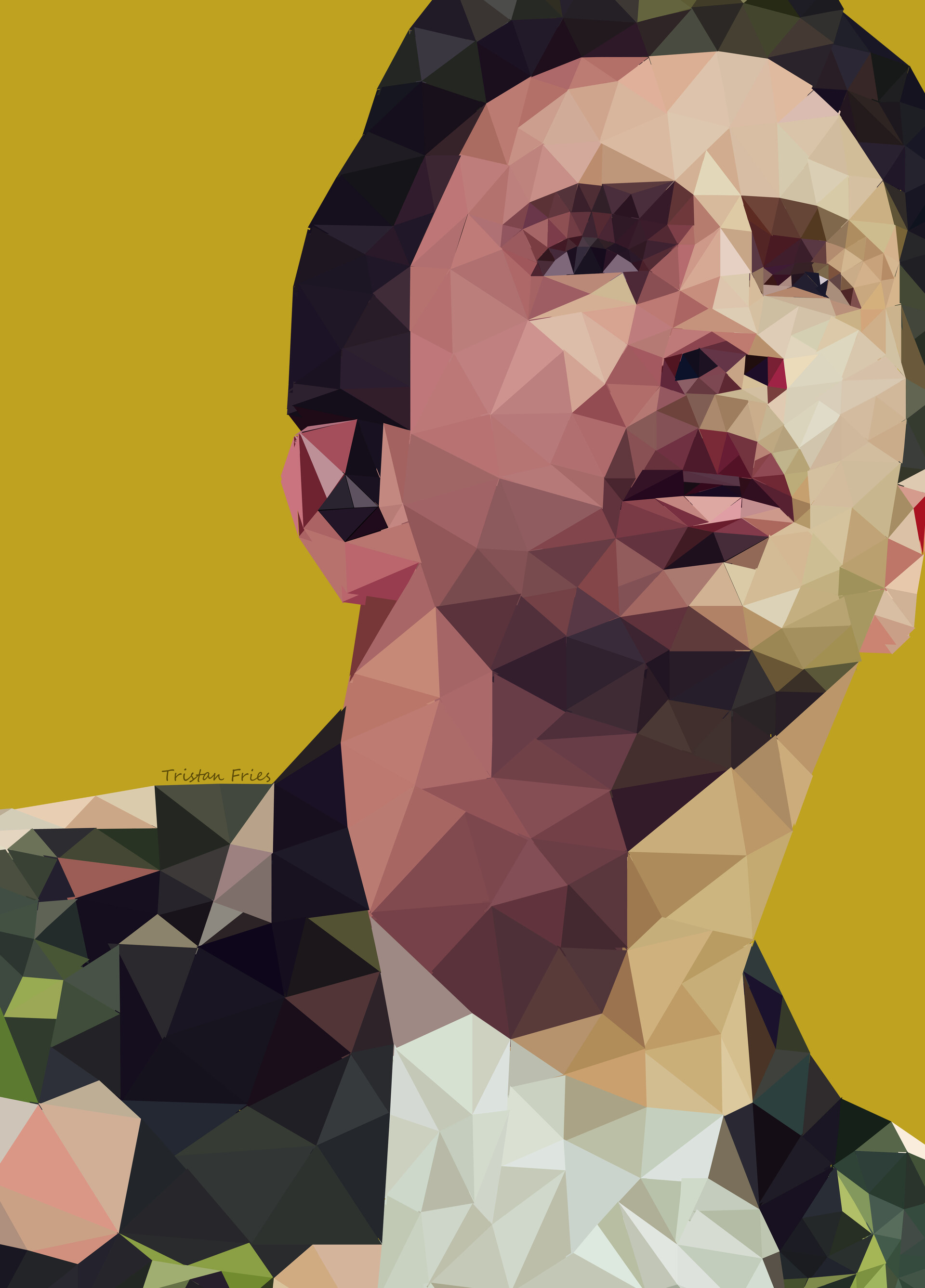 ArtStation - Tyler Joseph Polygonal Art