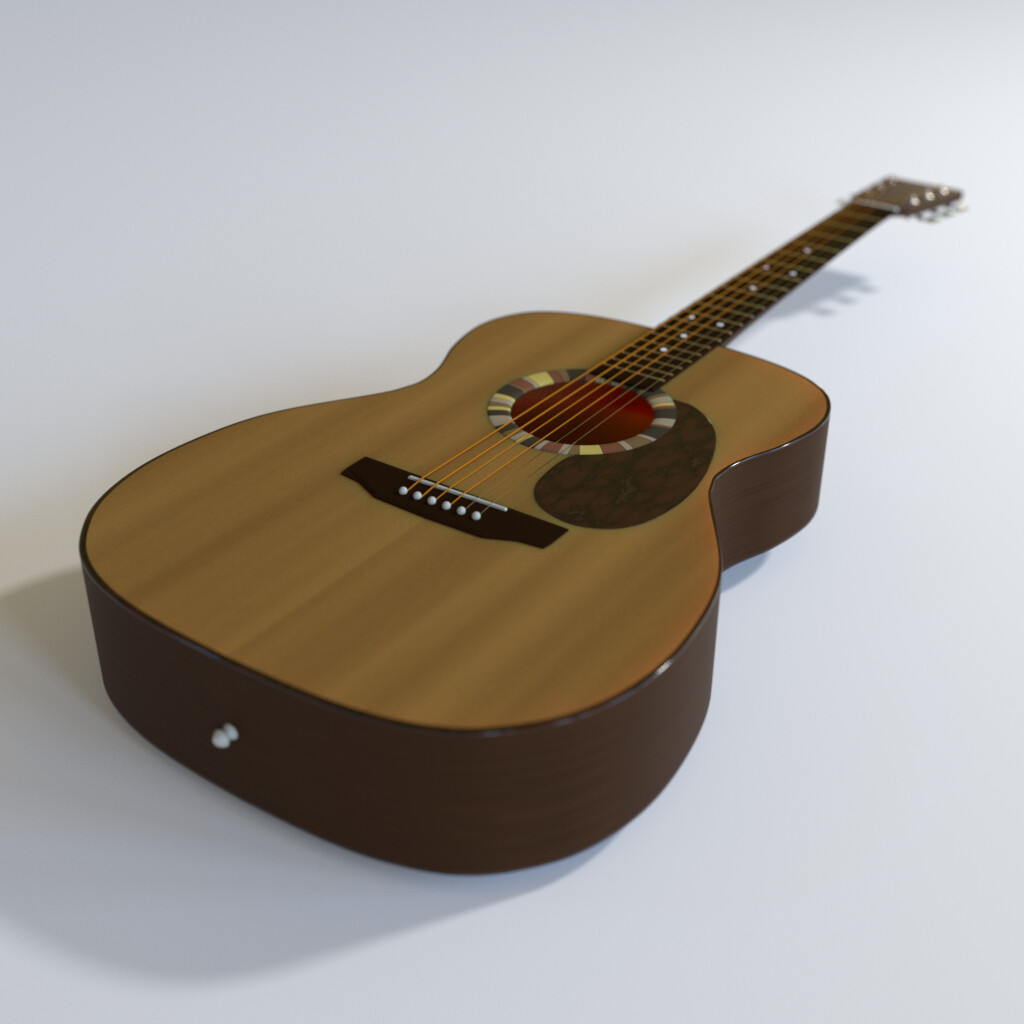 ArtStation - Guitar Model
