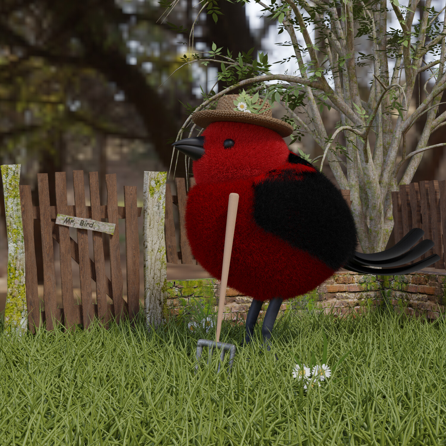 ArtStation - Bird Mr. Bird