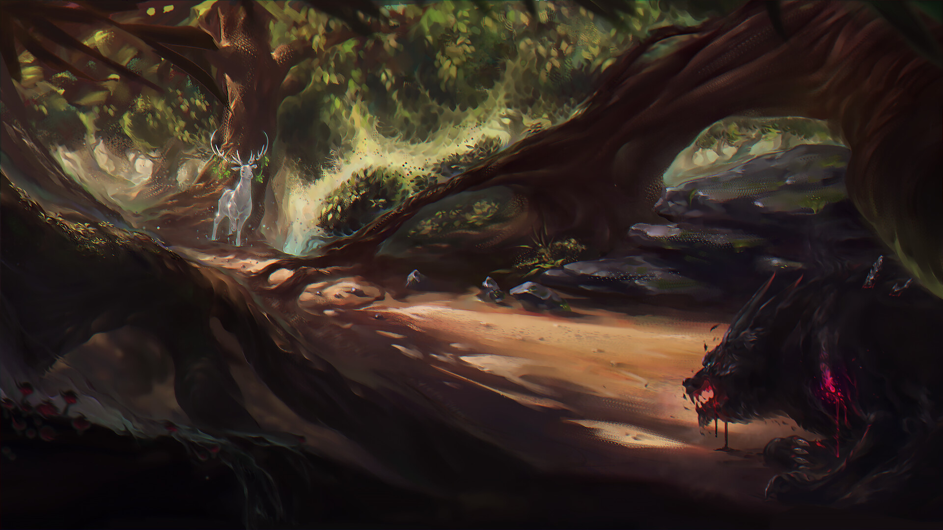 ArtStation - Guardians of the forest