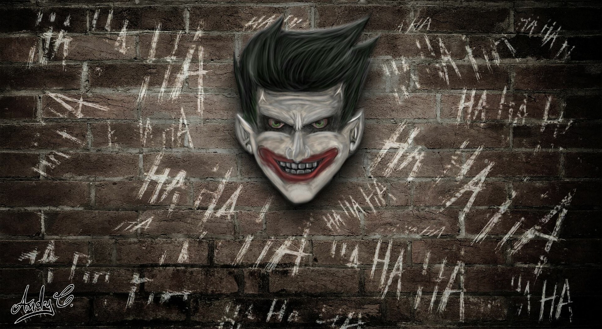 ArtStation - The Joker Abstract Composition