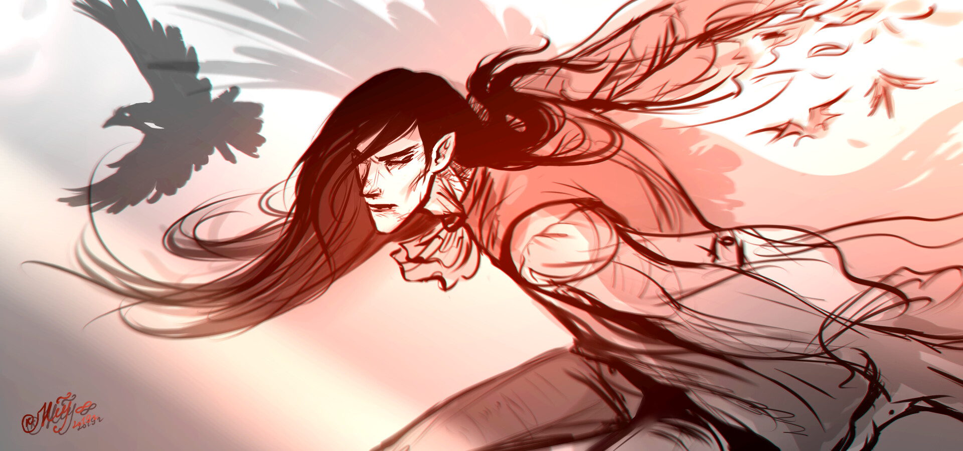 ArtStation - ~ Raven and Ray