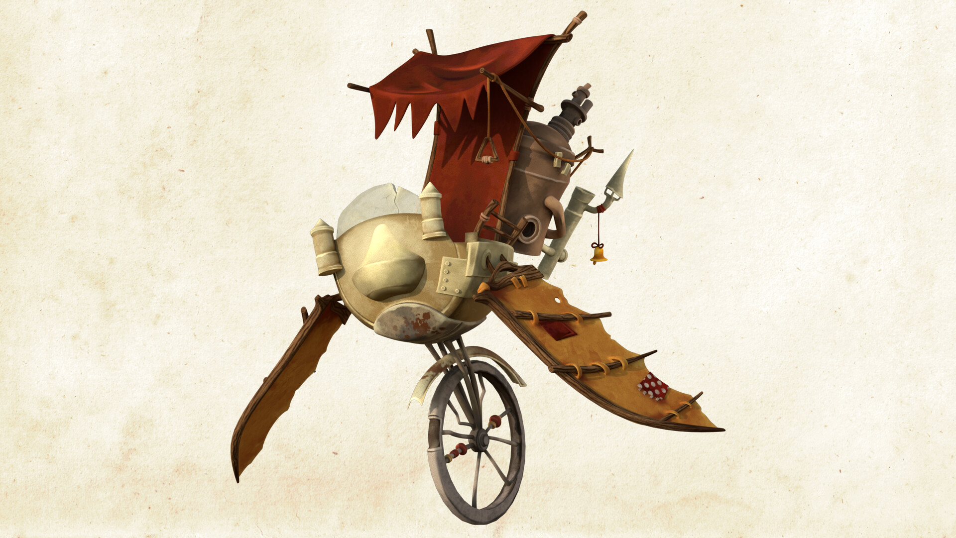 ArtStation - Steampunk Vehicle