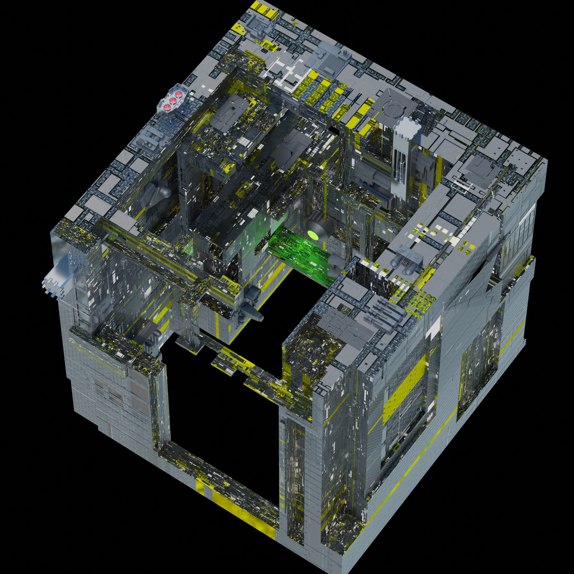 ArtStation - Superstructure cube