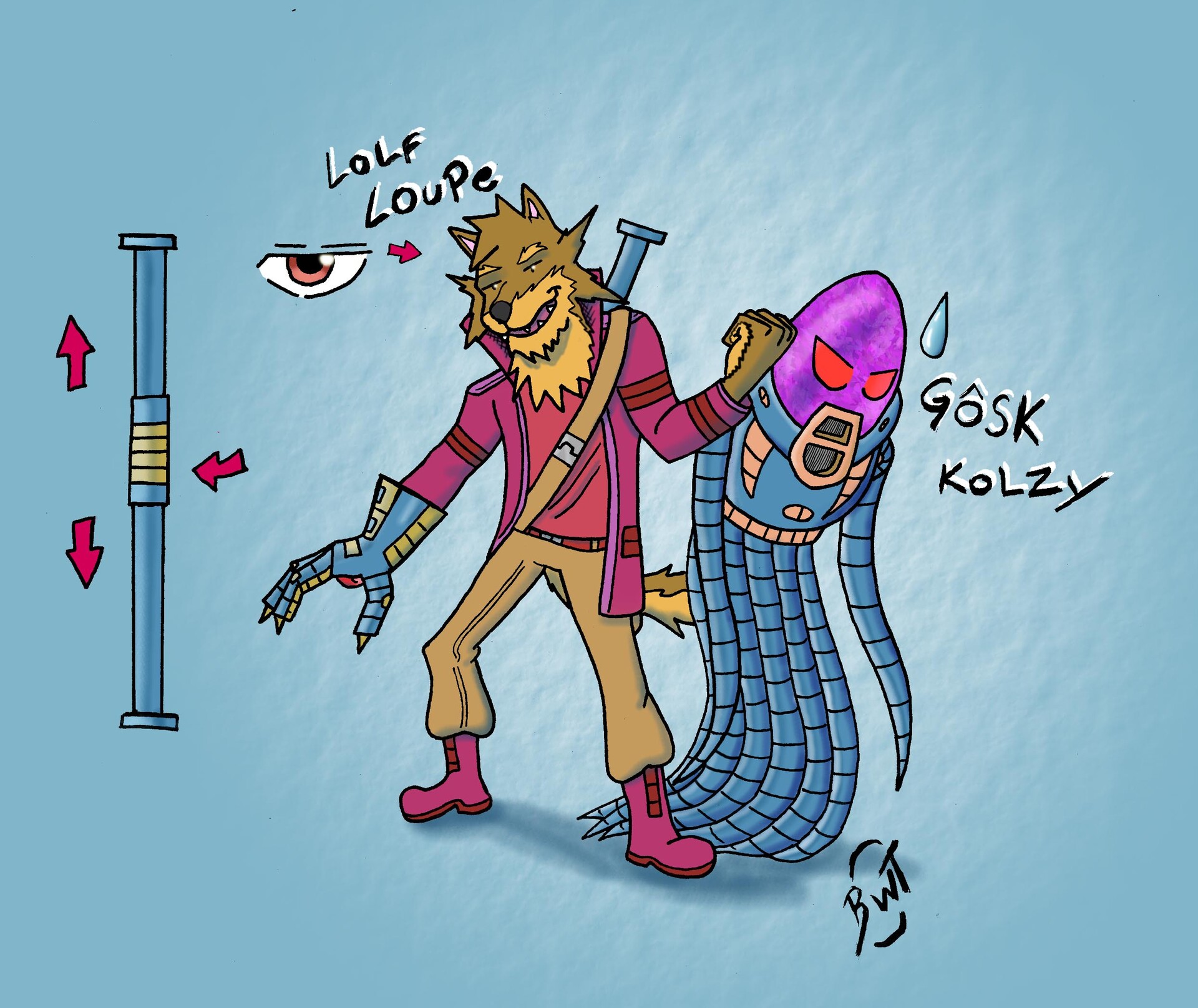 Brewter Brain - Lolk and Gôsk The Bounty Hunters!