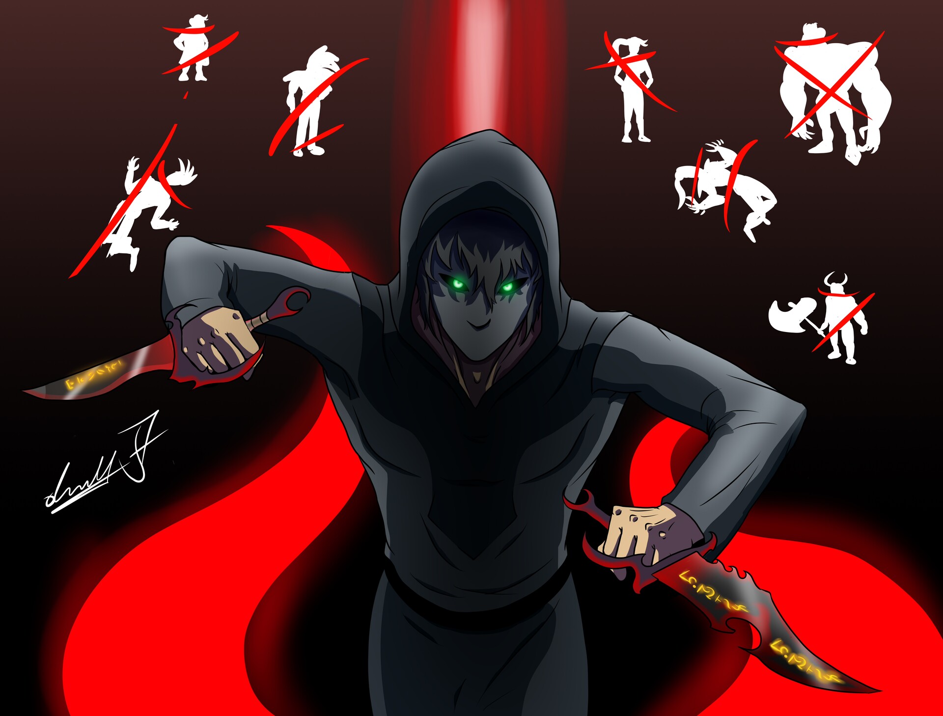 ArtStation - Zanar with his assassin's outfit