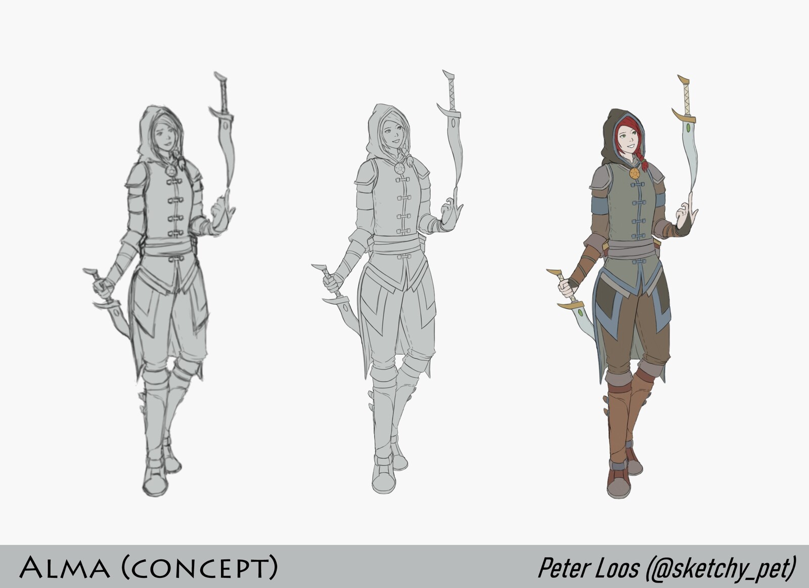 Peter Loos - Lightbox Expo: Box of Mystery - Character Design - The six ...