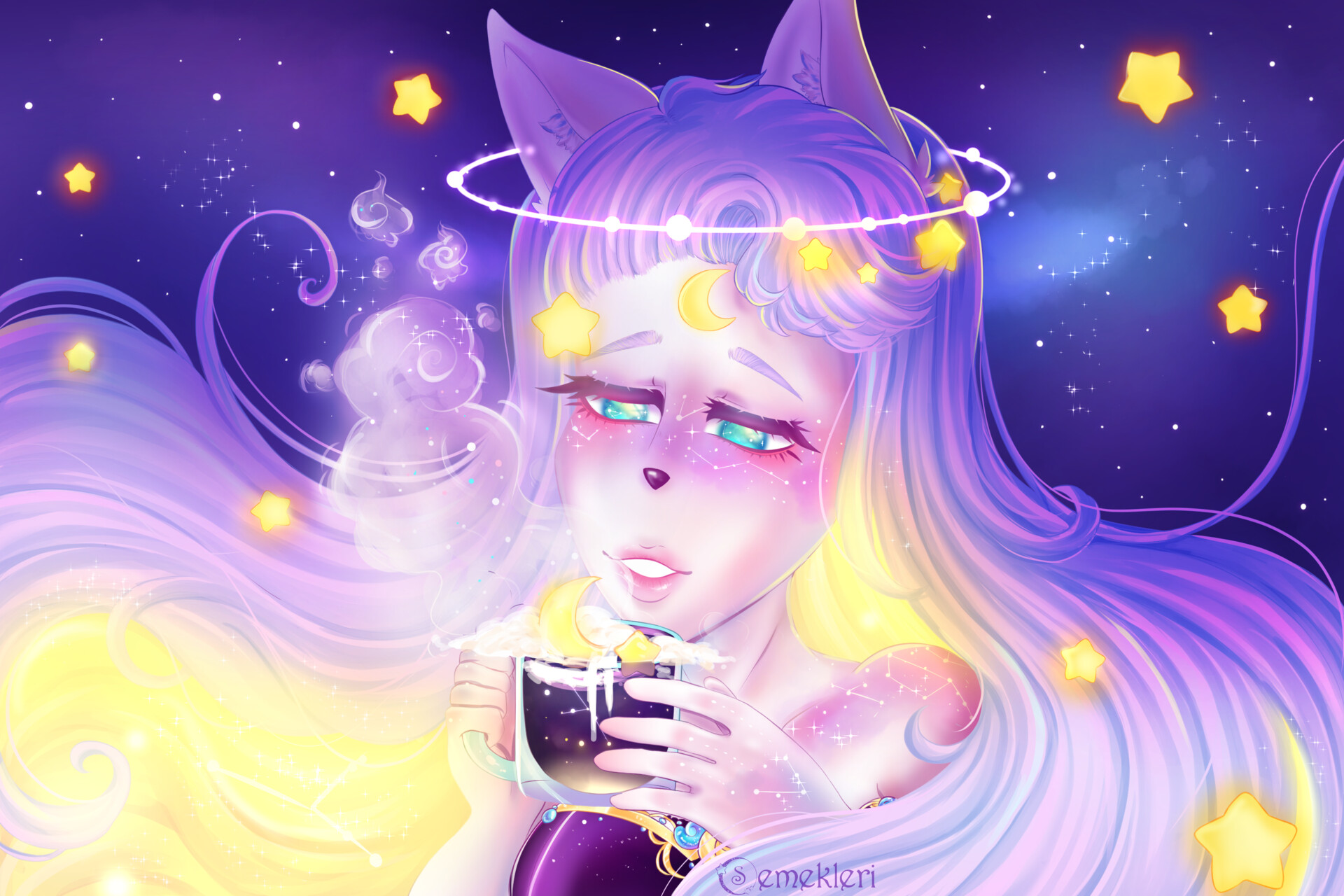 ArtStation - Midnight Coffee