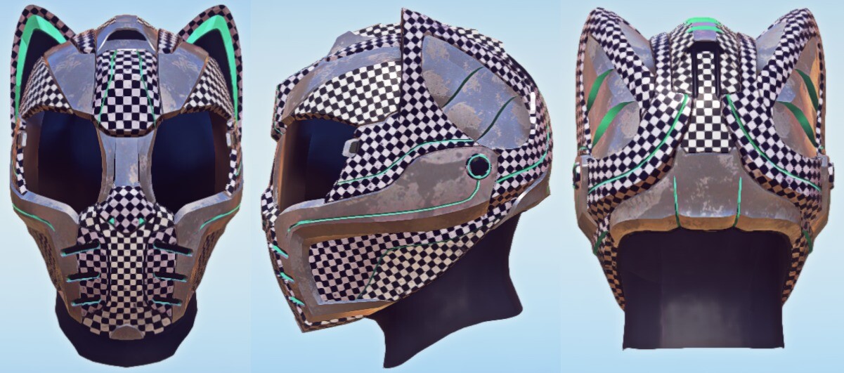 G1NGERBOY - Planetside 2 - Vanu Sovereignty Cougar Helmet