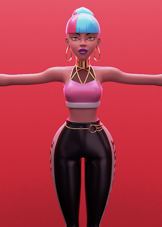 Anix Moon - Character Design