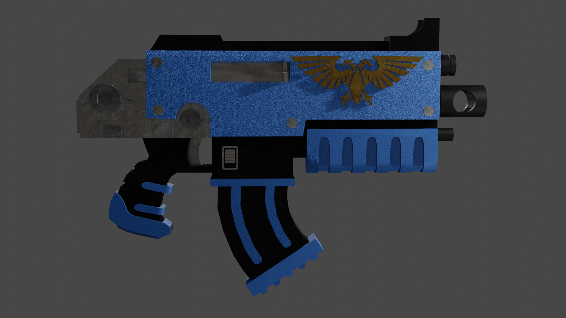 ArtStation - Bolter 40k Textured