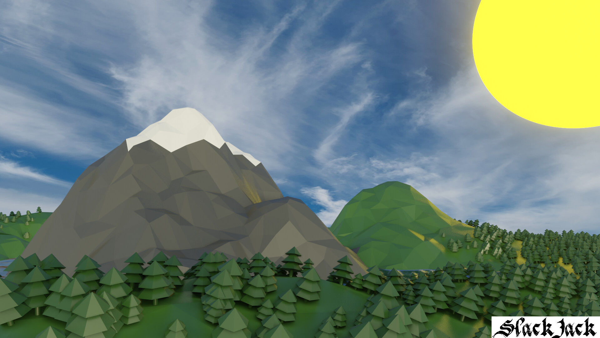 ArtStation - Modest Poly Environment