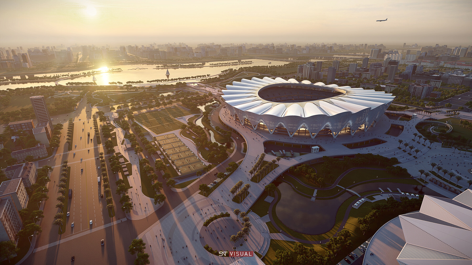 ArtStation - Stadium by Lumion Render