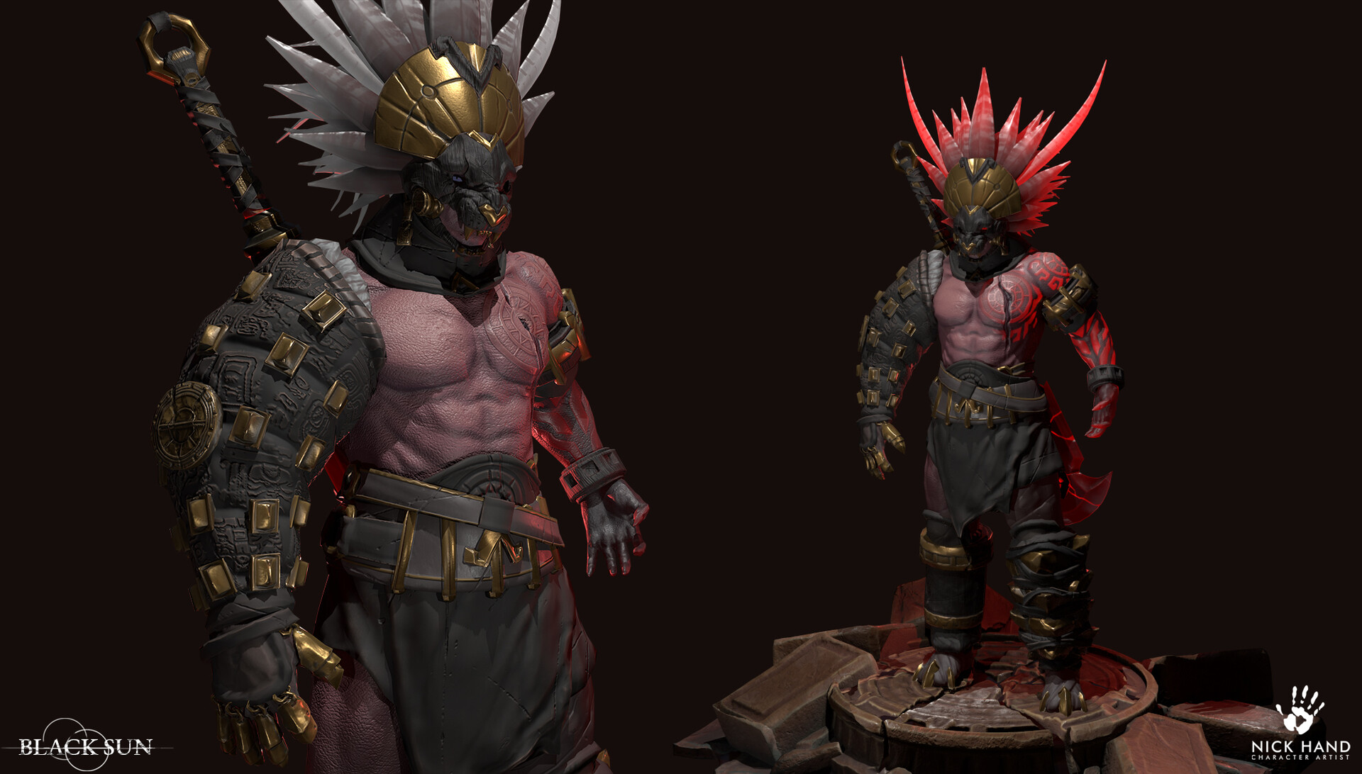 Nick Hand - "Black Sun" Real Time Character