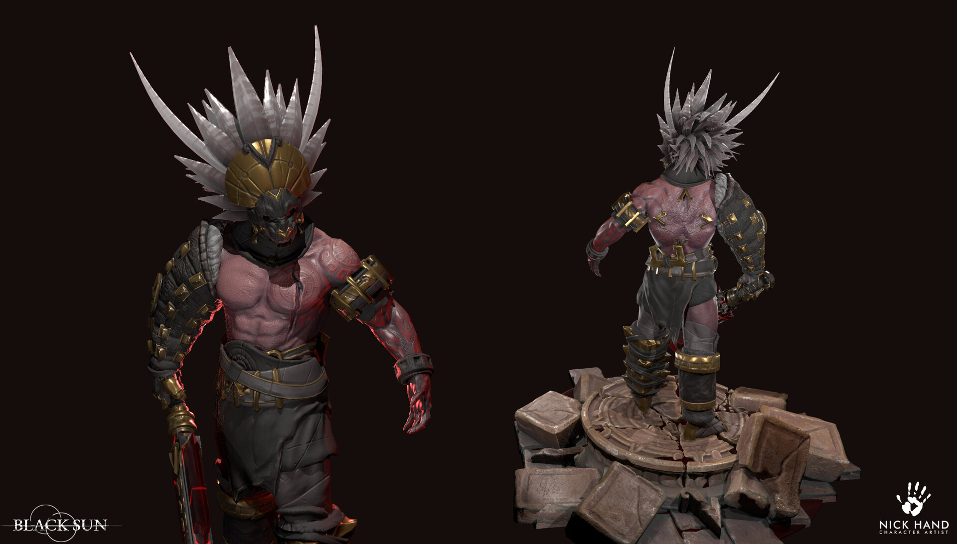 Nick Hand - "Black Sun" Real Time Character