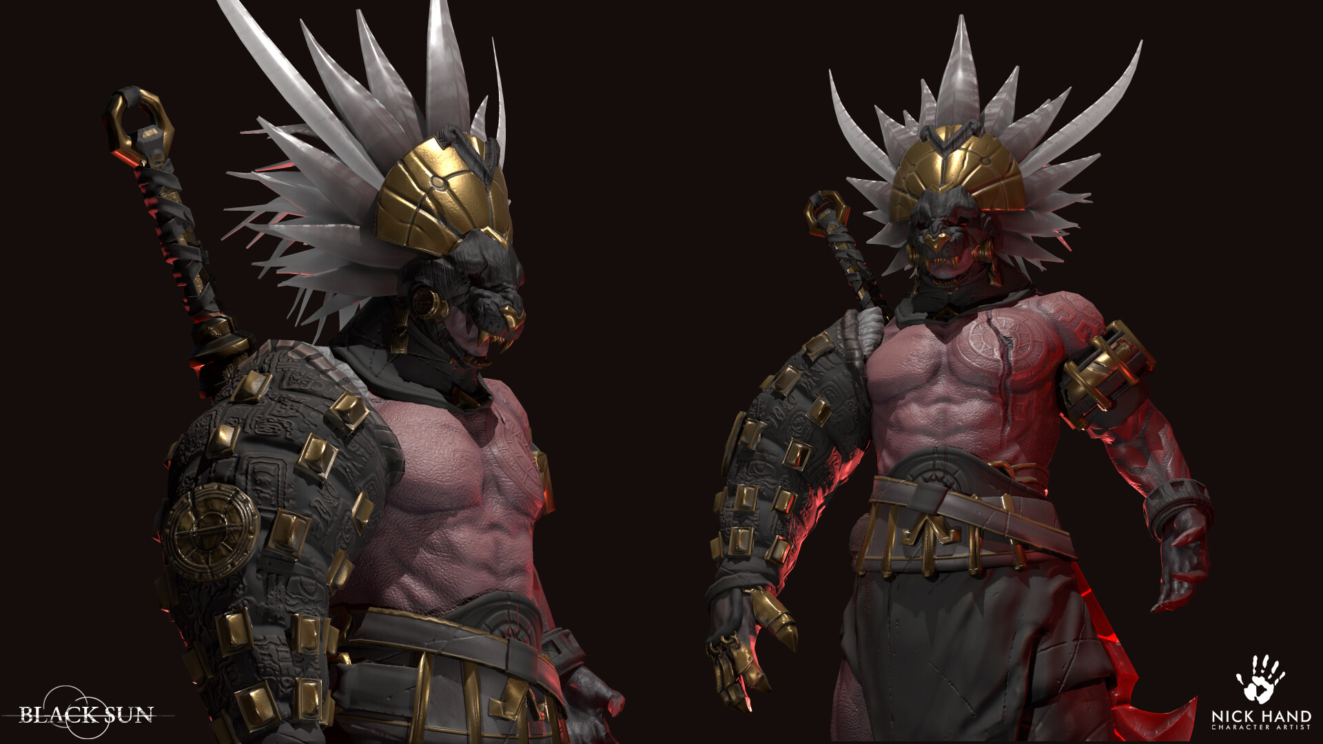 Nick Hand - "Black Sun" Real Time Character