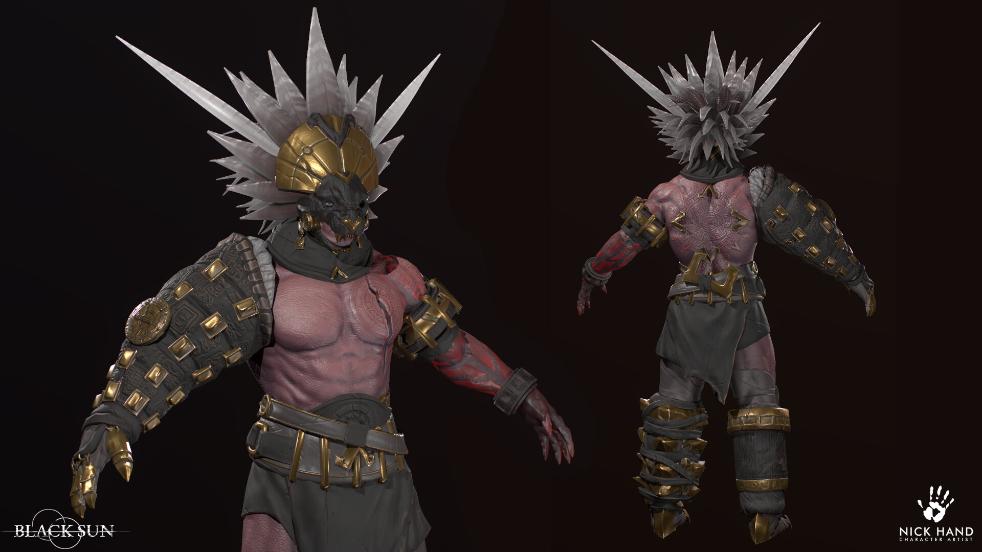 Nick Hand - "Black Sun" Real Time Character