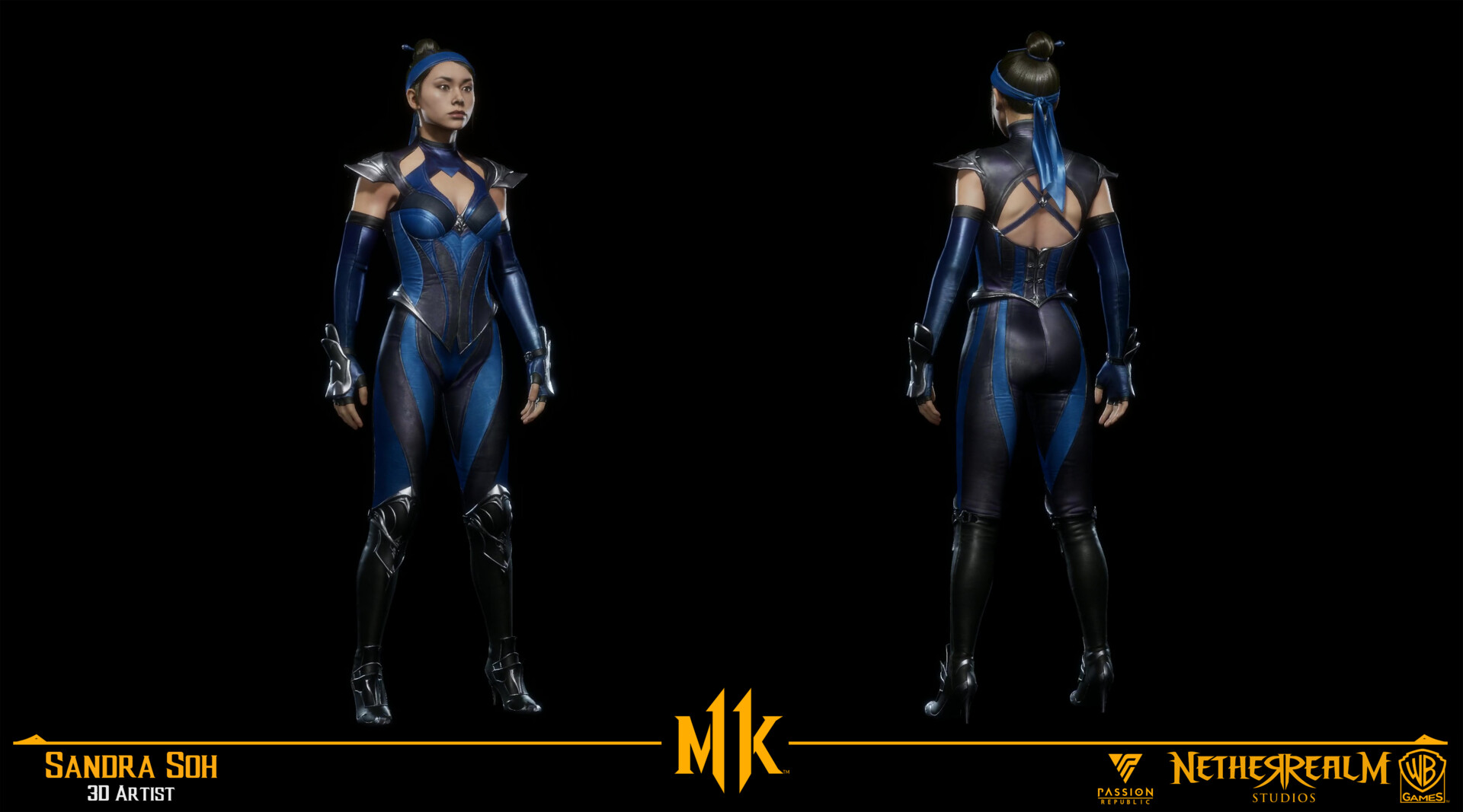 Sandra Soh - Mortal Kombat 11 - Kitana Present