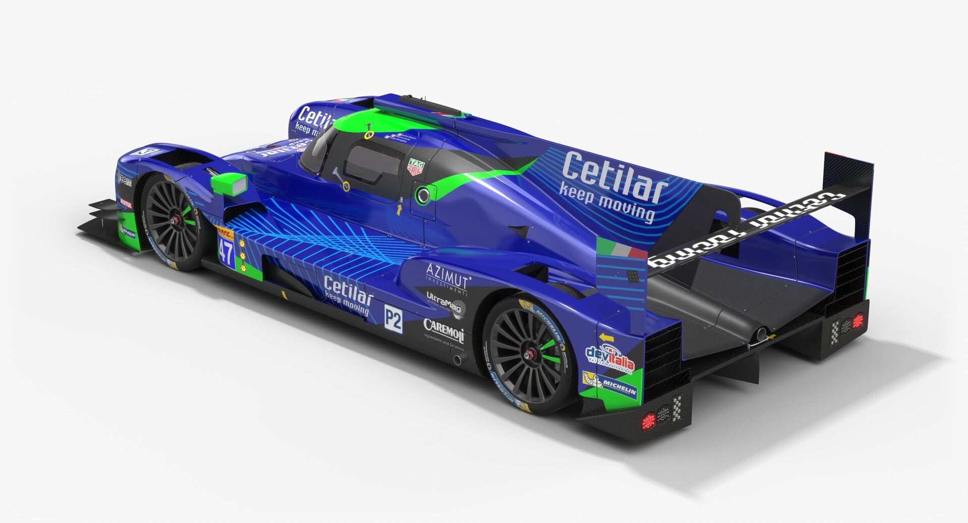 OpticalDreamSoft - Cetilar Racing WEC LMP2 Season 2019 2020 3D model