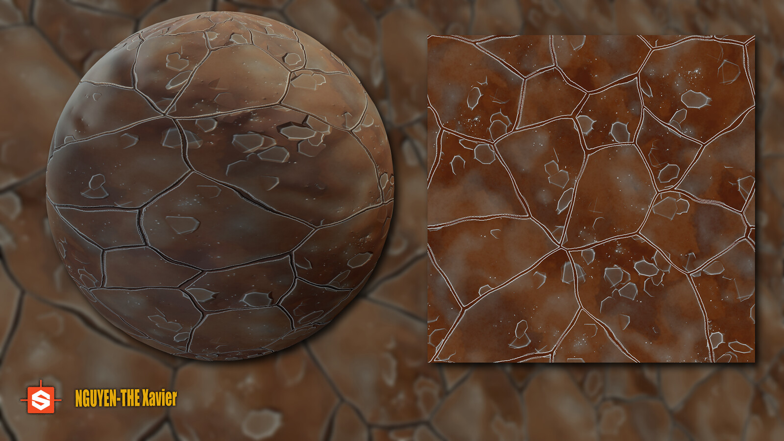 Xavier Nguyen-the - Stylized Dry Mud